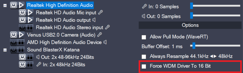 Force WDM driver to 16 Bit – ASIO4ALL Official Home
